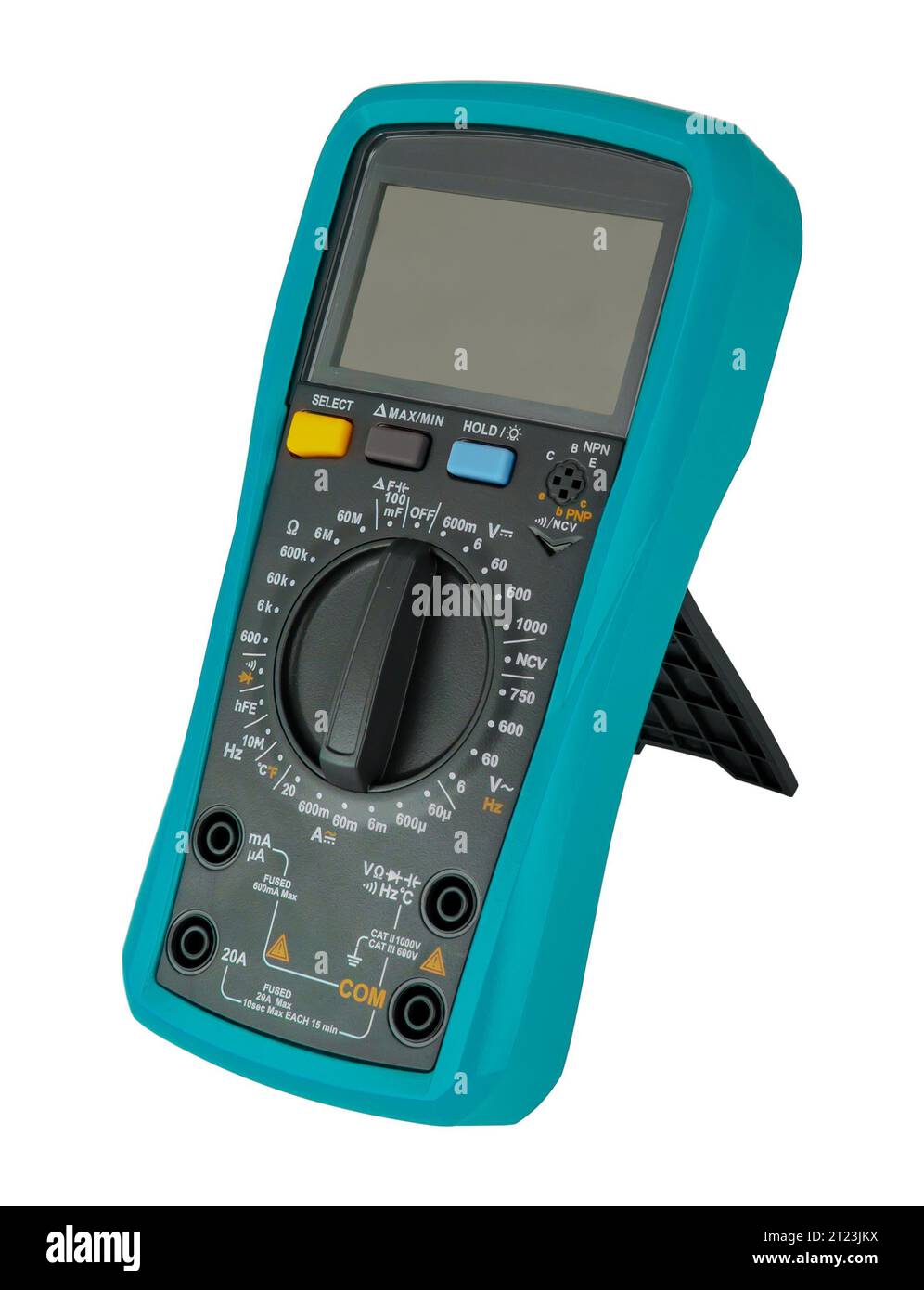 Multimeters, measuring instrument on white background in insulation ...