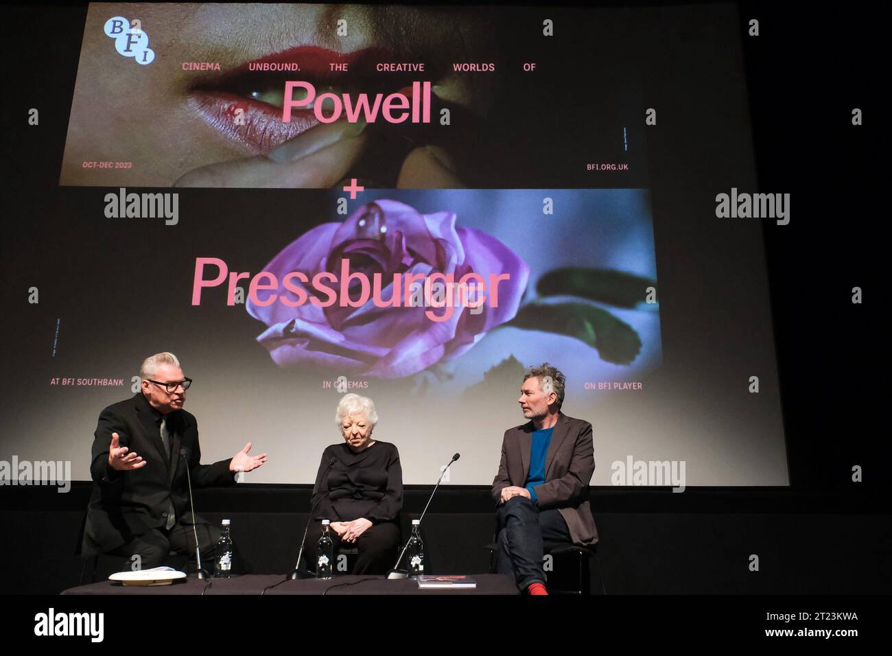 Mark kermode and thelma schoonmaker hi-res stock photography and images ...