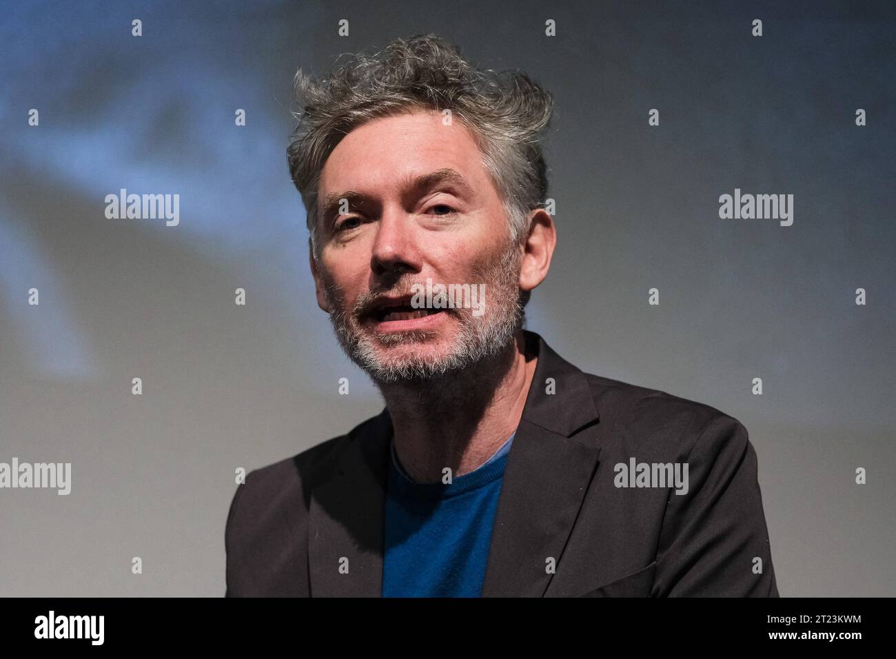 London, UK. 16th Oct, 2023. Kevin Macdonald photographed during Mark ...
