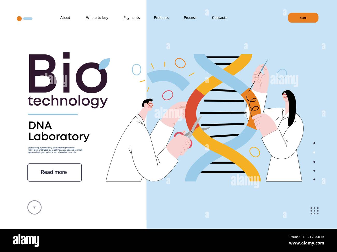 Chromosomal double dna hi-res stock photography and images - Alamy