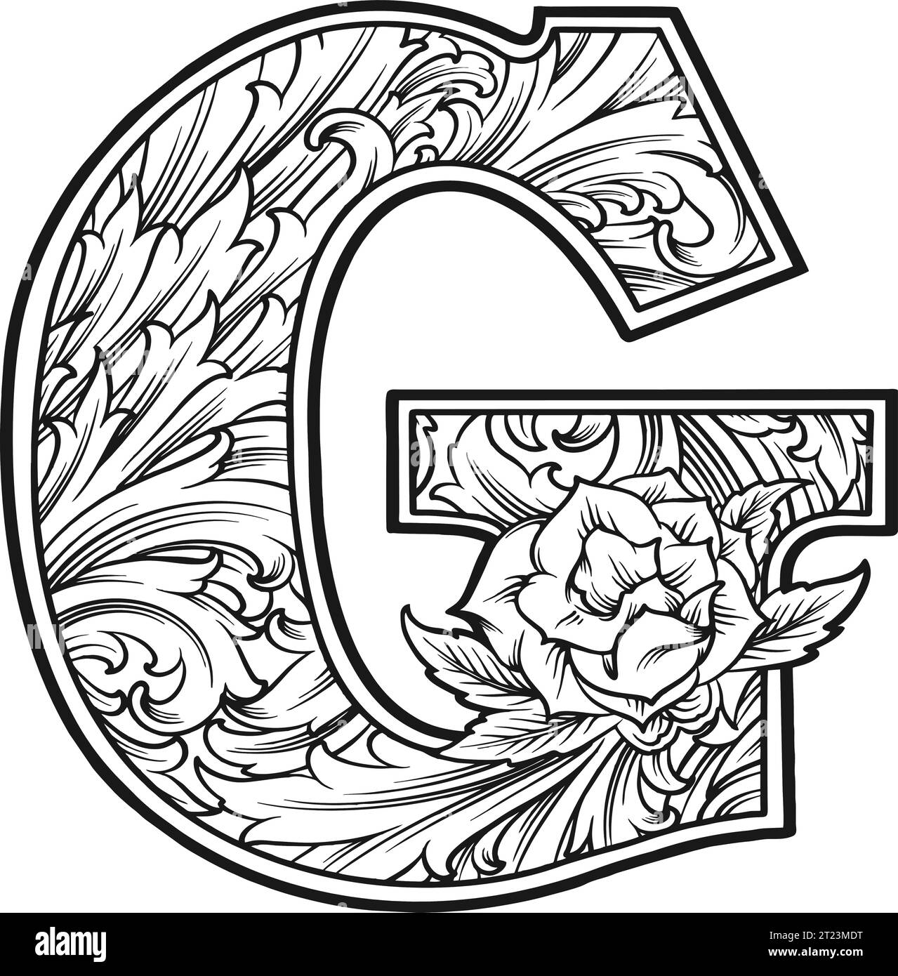Regal classic letter G monogram logo monochrome vector illustrations ...