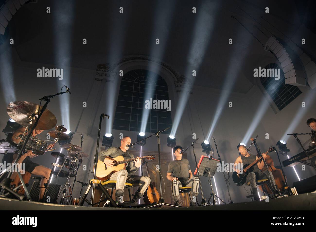 London, United Kingdom. 16th October 2023. Gary Numan performs an ...