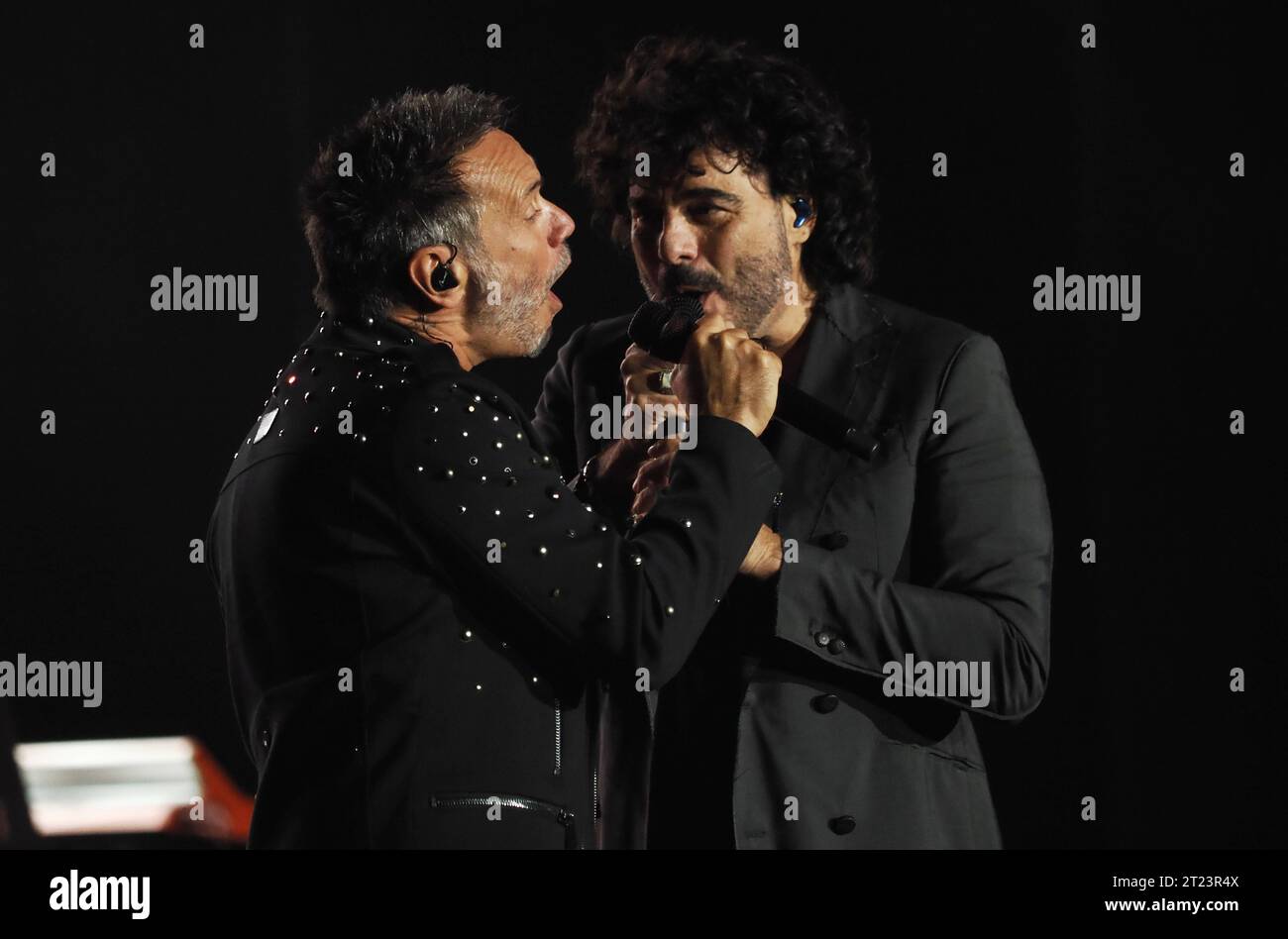 Italian singer Music Concert - Francesco Renga e Nek - 2023 Italian ...