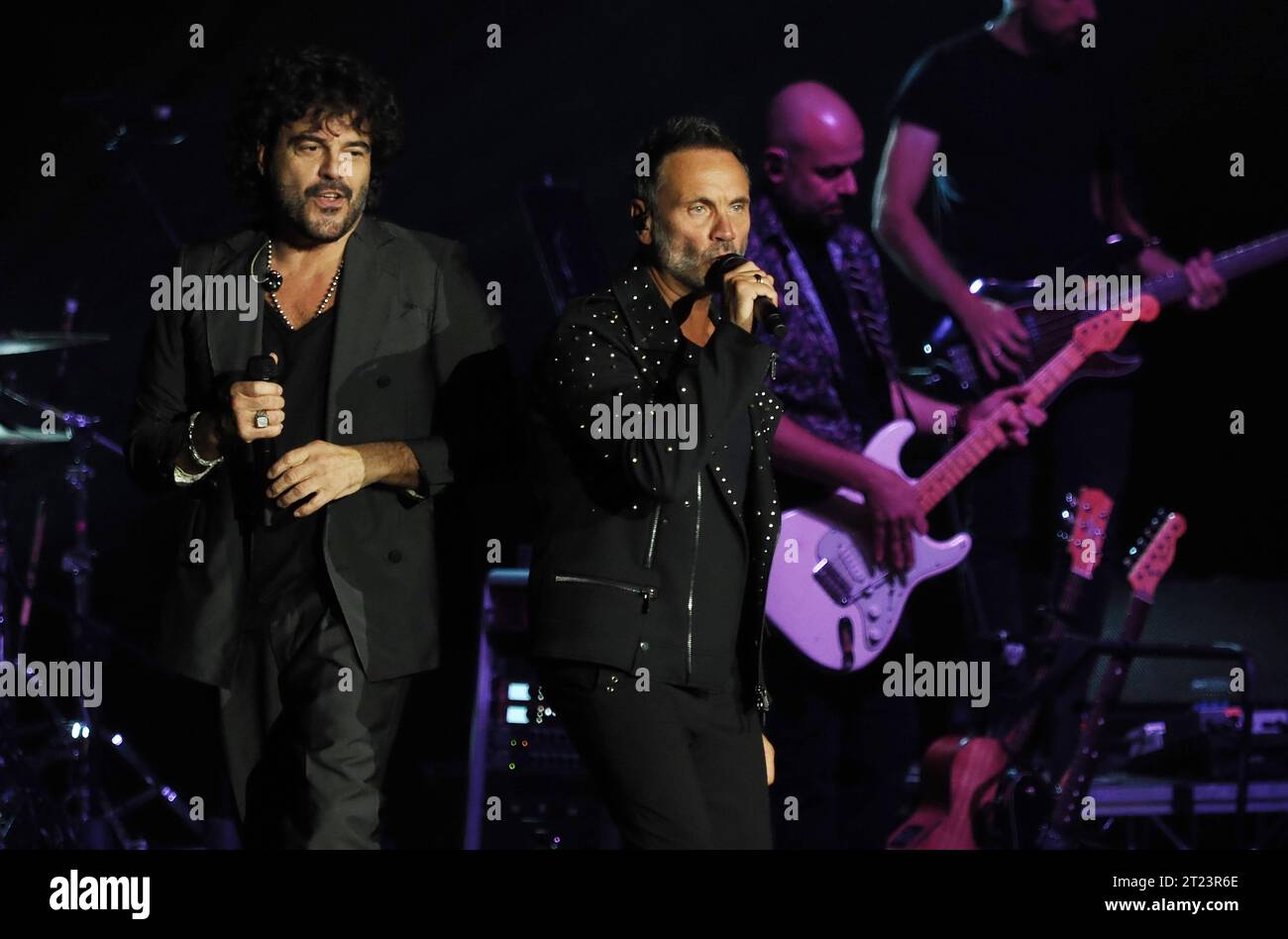 Italian singer Music Concert - Francesco Renga e Nek - 2023 Italian ...