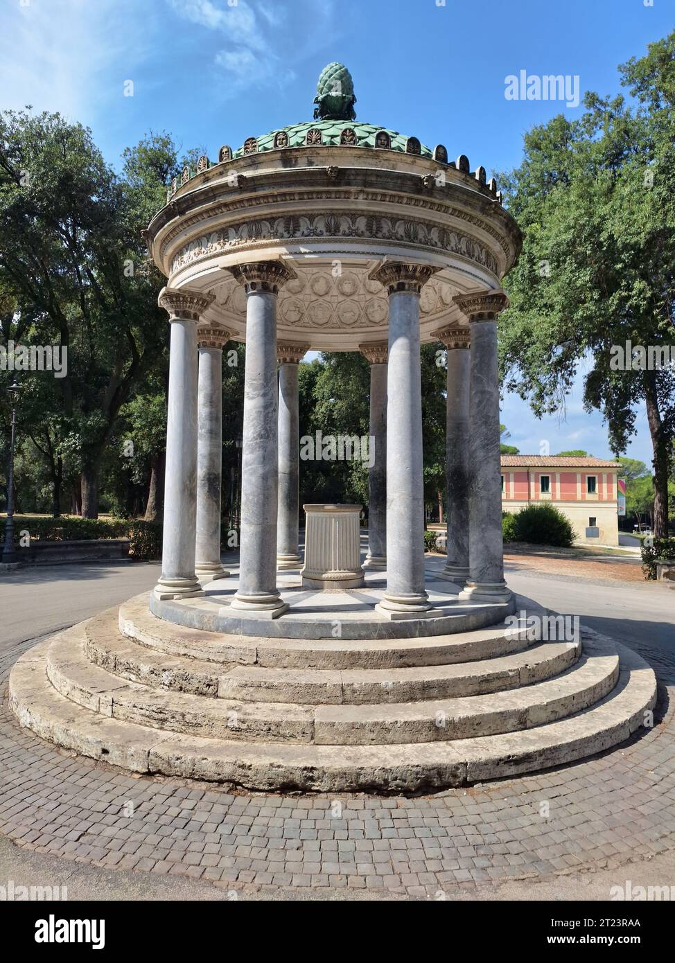 Small Temple of Diana in Rome, Italy Stock Photo - Alamy