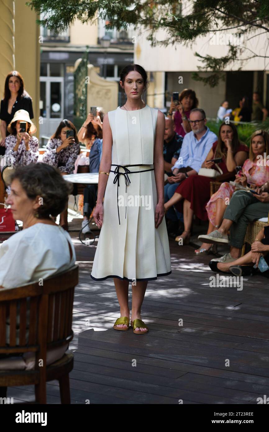 A model parade during the Devota & Lomba show at Madrid Fashion Week ...