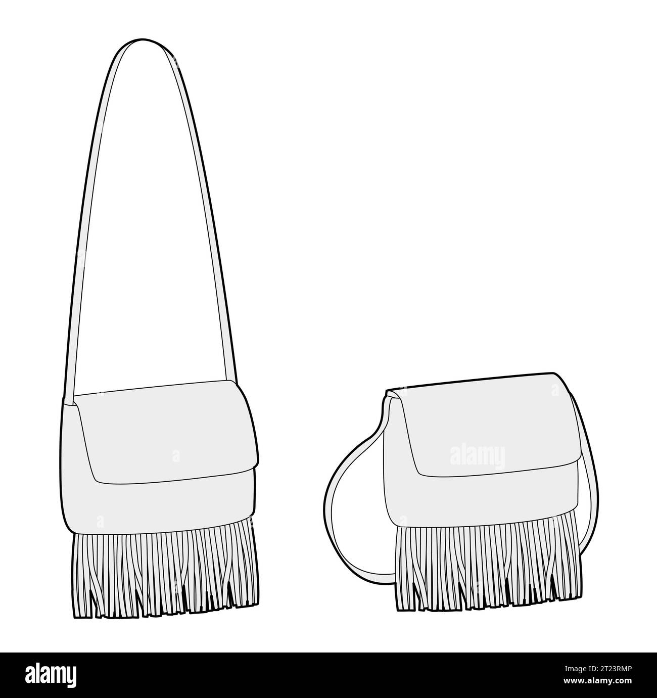 Girl fringe bag design hi-res stock photography and images - Alamy