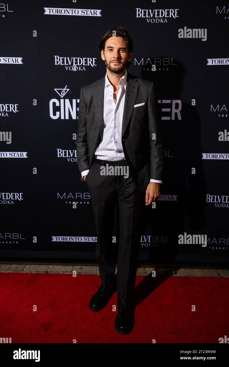 The cast of "The Critic” premiere party at the Cinema Center at Marbl ...