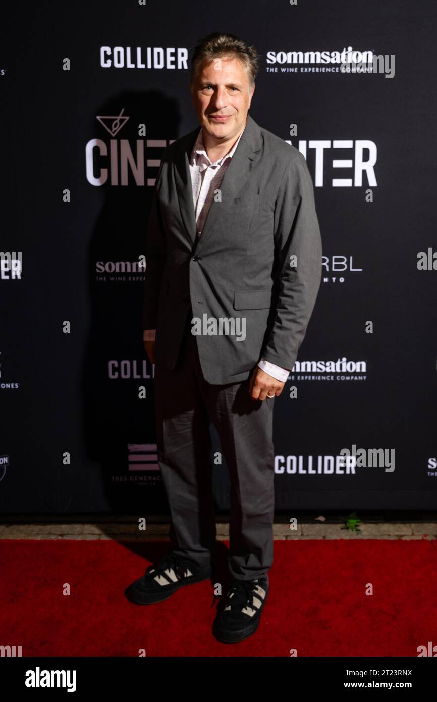 The cast of "The Critic” premiere party at the Cinema Center at Marbl ...