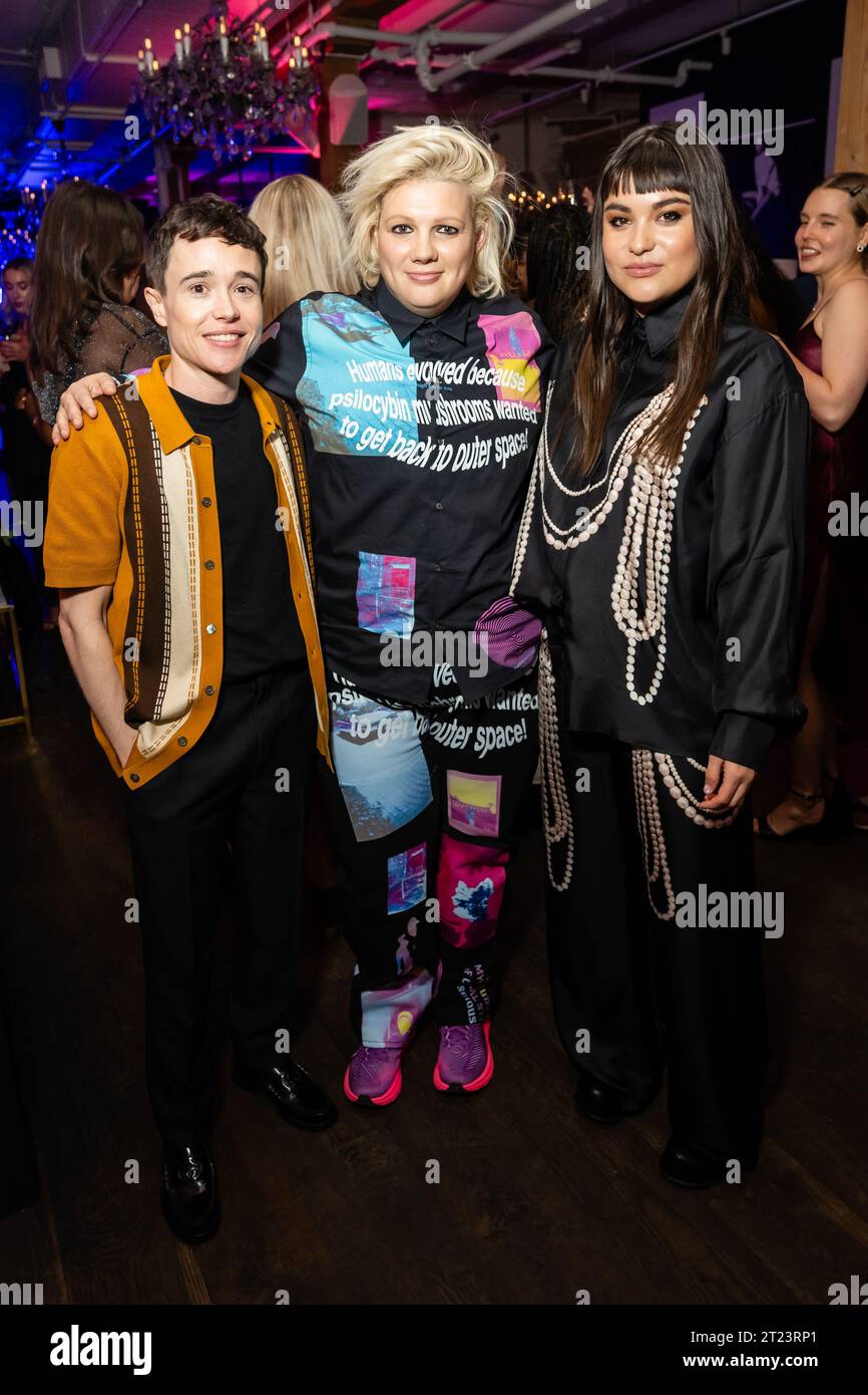 The cast of "Backspot" premiere party at the Cinema Center at Marbl ...