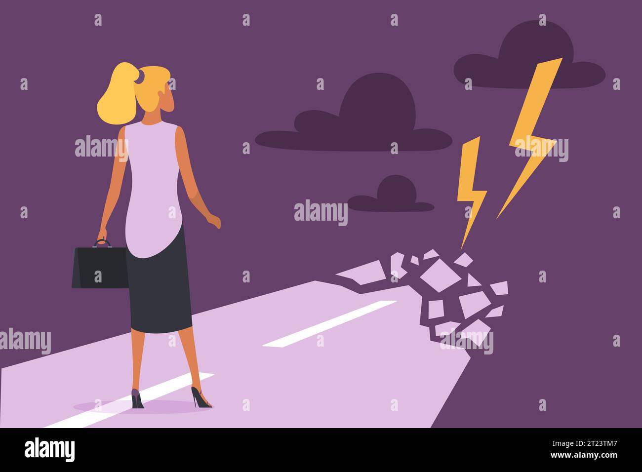 Prejudice woman Stock Vector Images - Alamy