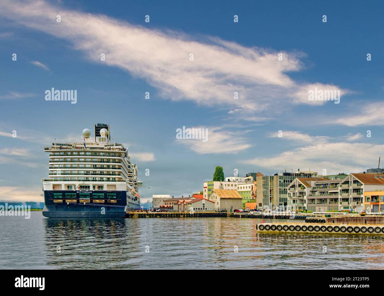 HAL Rotterdam Docked in Molde Norway Stock Photo - Alamy
