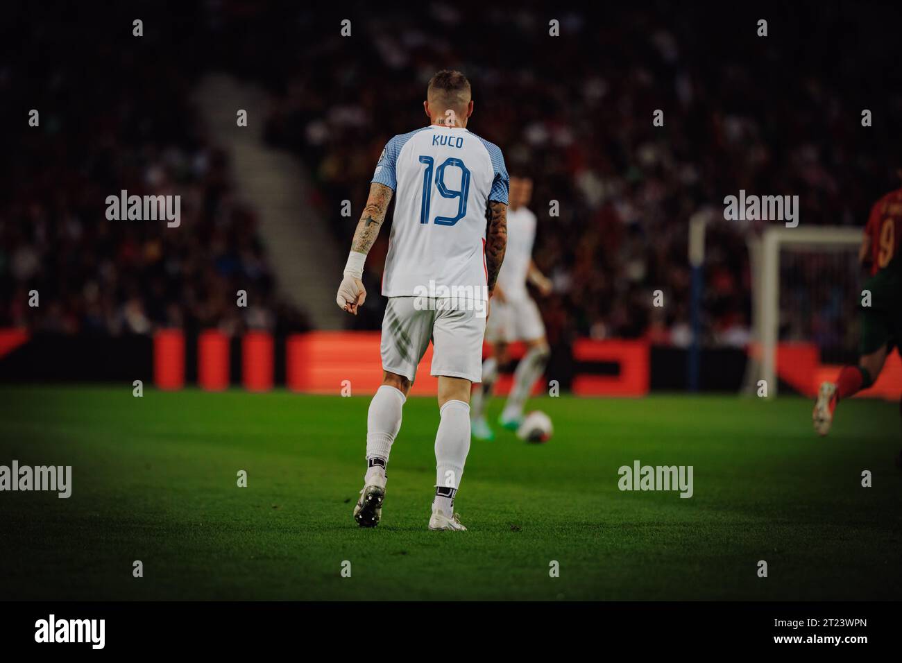 Juraj Kucka during UEFA Euro 2024 qualifying game between national ...