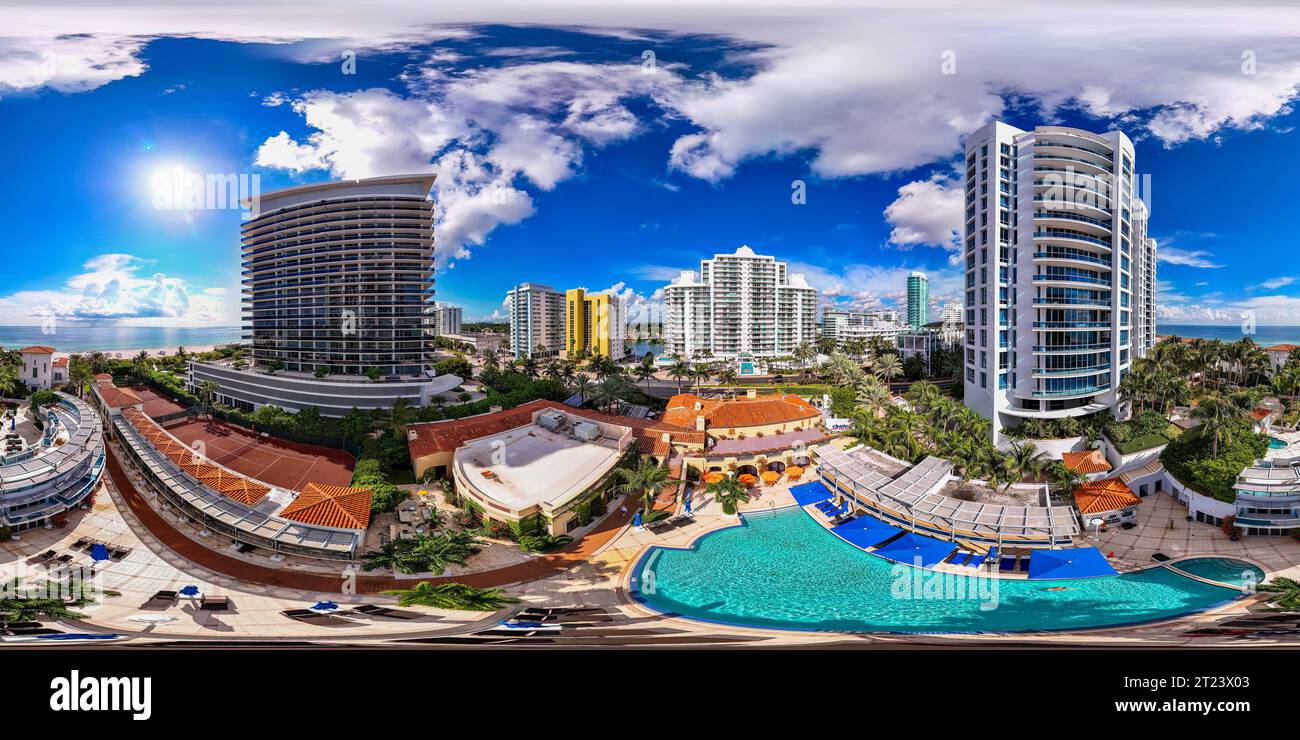 Aerial miami beach 2023 hi-res stock photography and images - Alamy