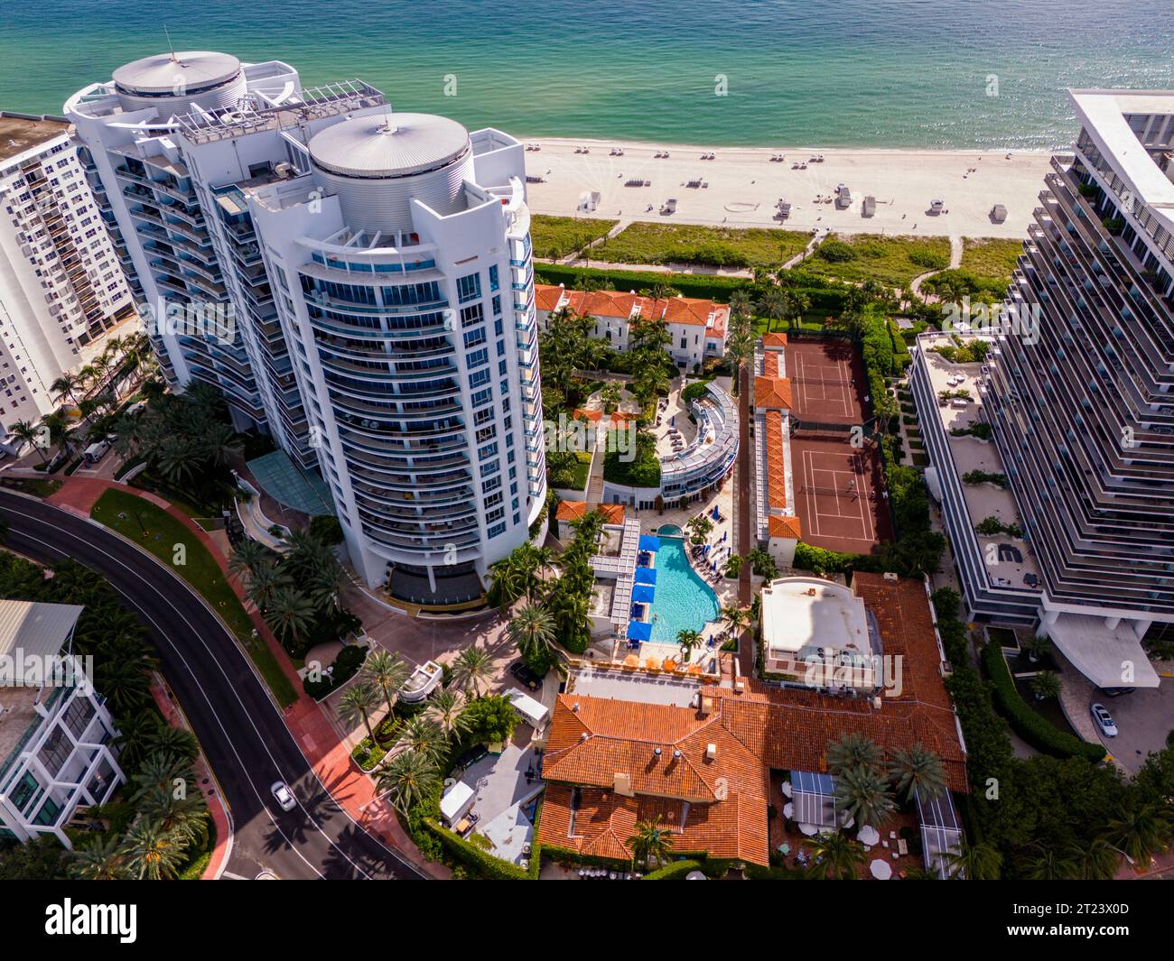 Drone stock miami beach florida hi-res stock photography and images - Alamy