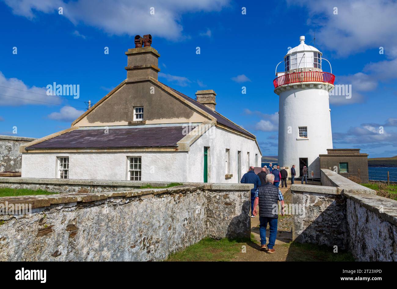Keepers reunion, Broadhaven Lighthouse, Mullet Penisula, County Mayo ...