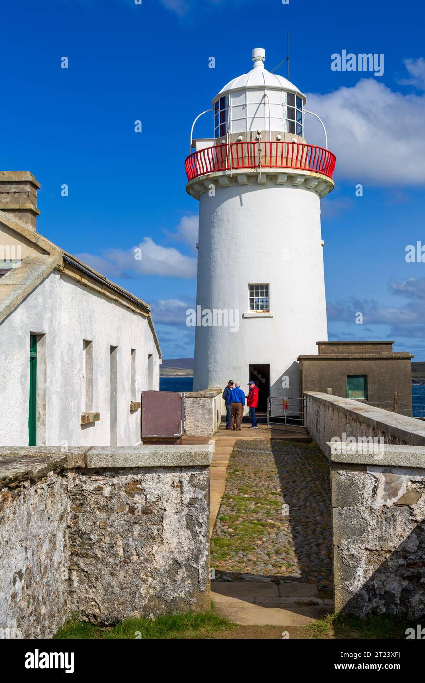 Keepers reunion, Broadhaven Lighthouse, Mullet Penisula, County Mayo ...