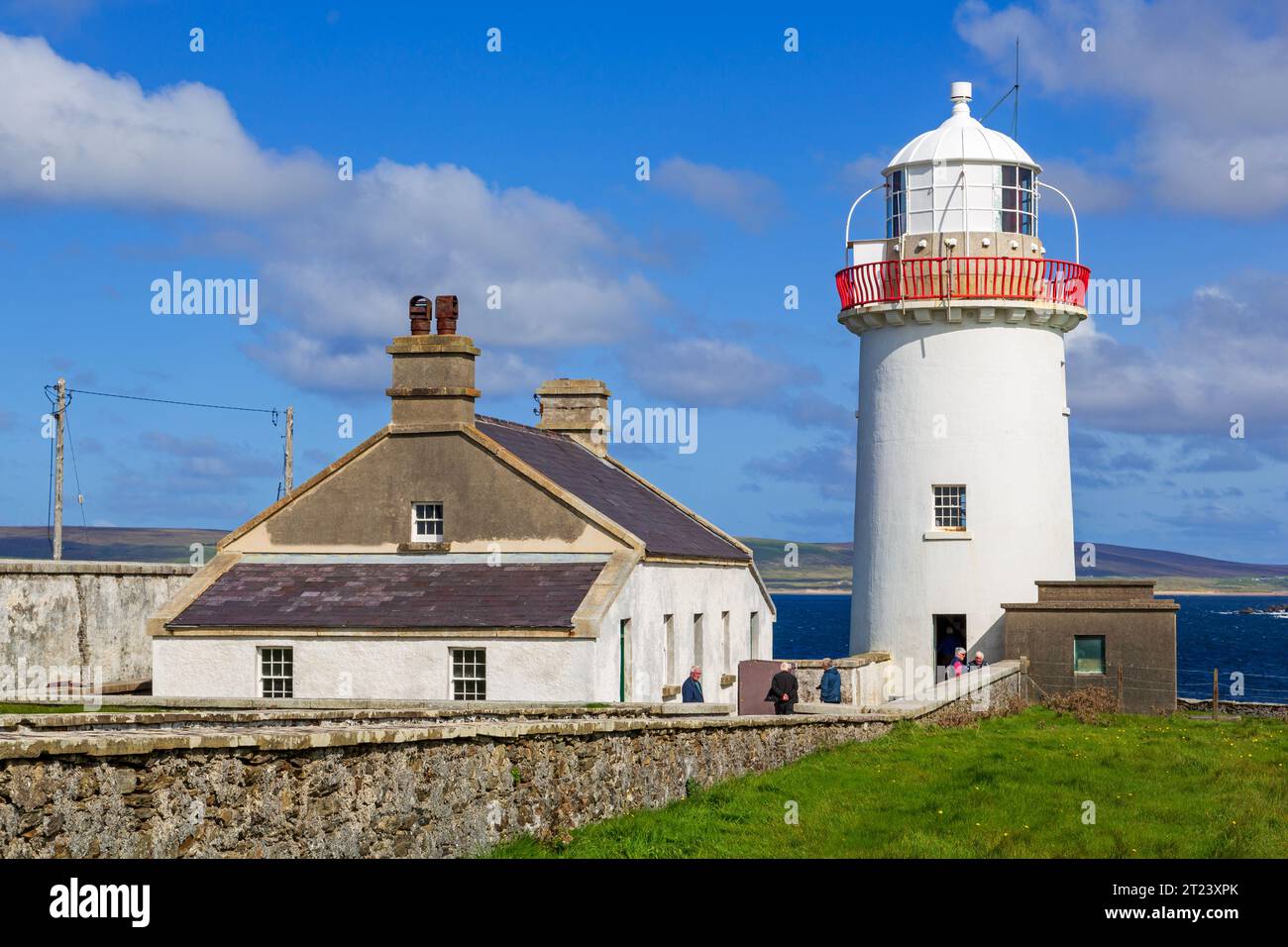 Keepers reunion, Broadhaven Lighthouse, Mullet Penisula, County Mayo ...