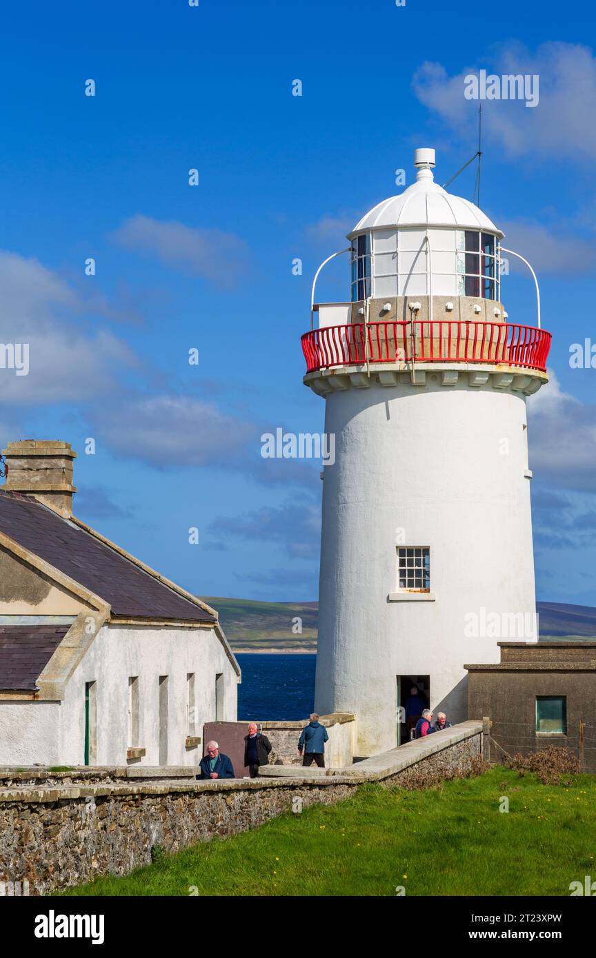 Keepers reunion, Broadhaven Lighthouse, Mullet Penisula, County Mayo ...