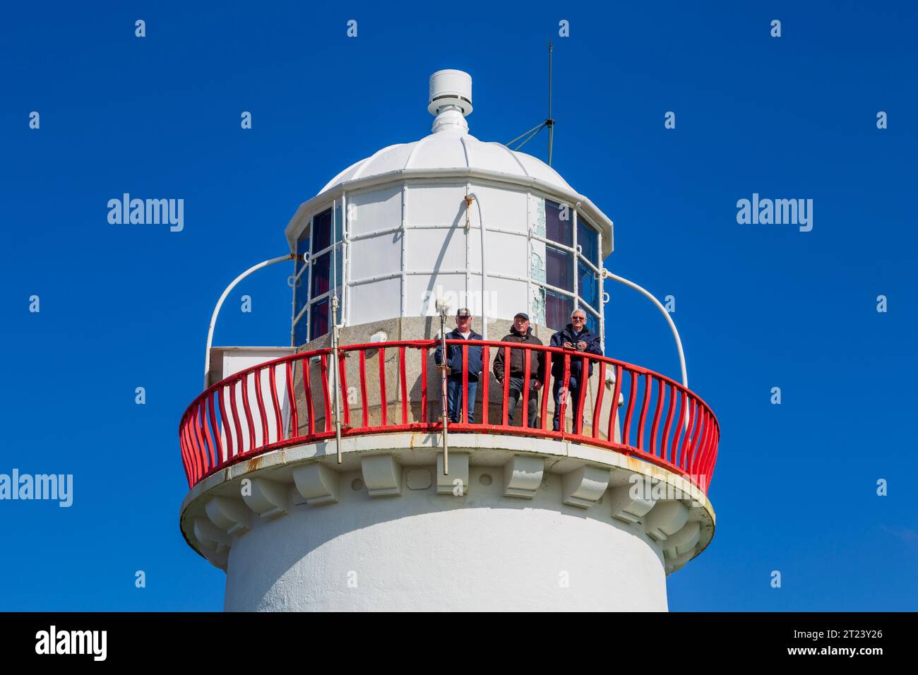 Keepers reunion, Broadhaven Lighthouse, Mullet Penisula, County Mayo ...