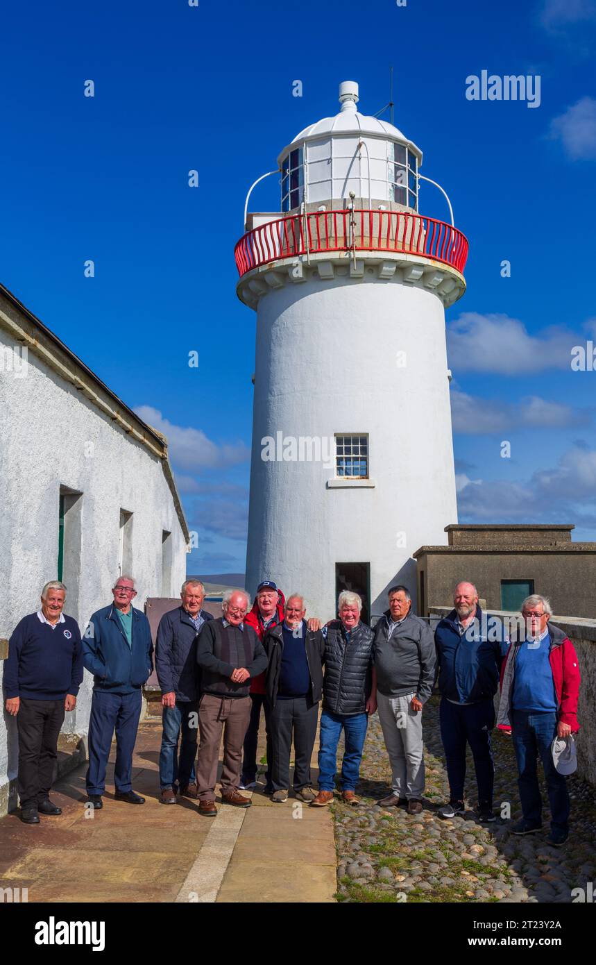 Keepers reunion, Broadhaven Lighthouse, Mullet Penisula, County Mayo ...