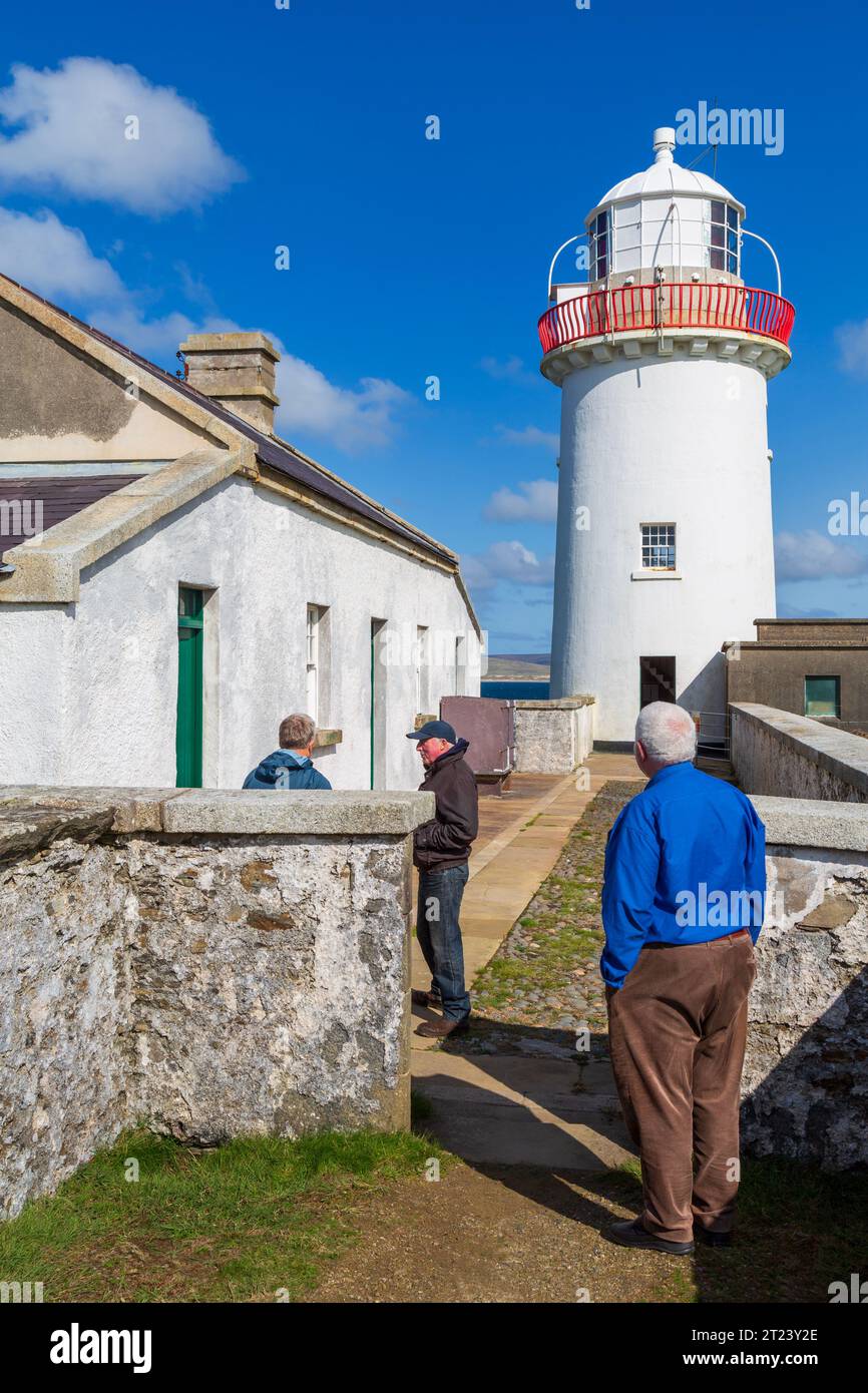 Keepers reunion, Broadhaven Lighthouse, Mullet Penisula, County Mayo ...