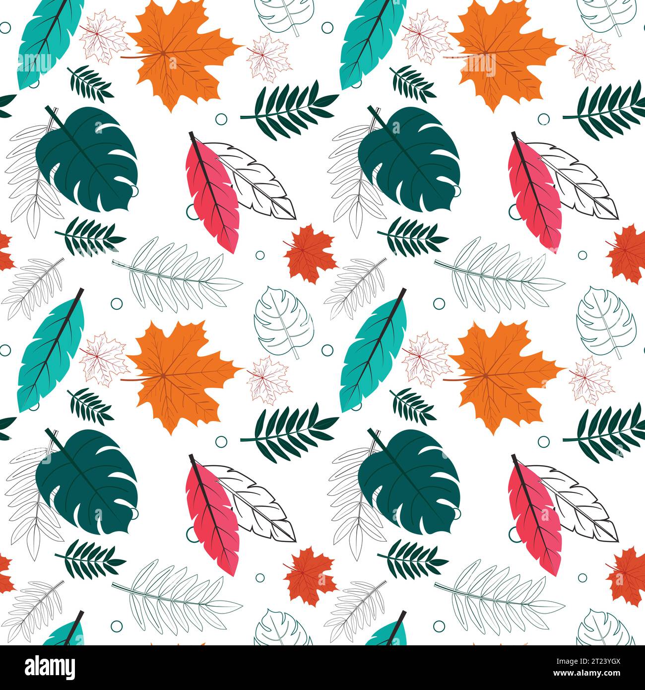 Pattern vector flower Cut Out Stock Images & Pictures - Alamy