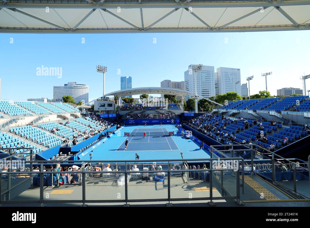Ariake Coliseum, Tokyo, Japan. 16th Oct, 2023. General view, OCTOBER 16 ...