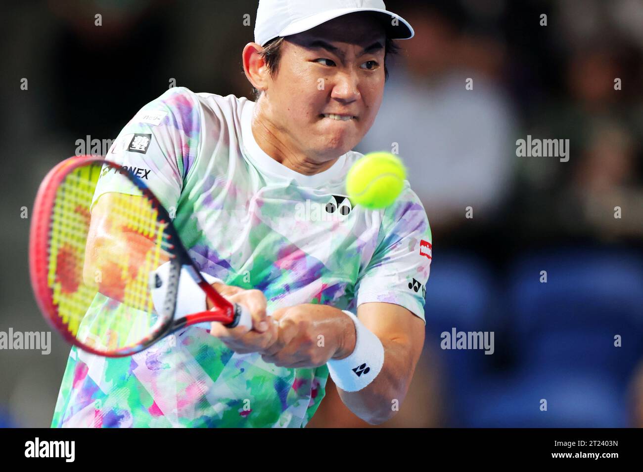 Ariake Coliseum, Tokyo, Japan. 16th Oct, 2023. Yoshihito Nishioka (JPN), OCTOBER 16, 2023 ...