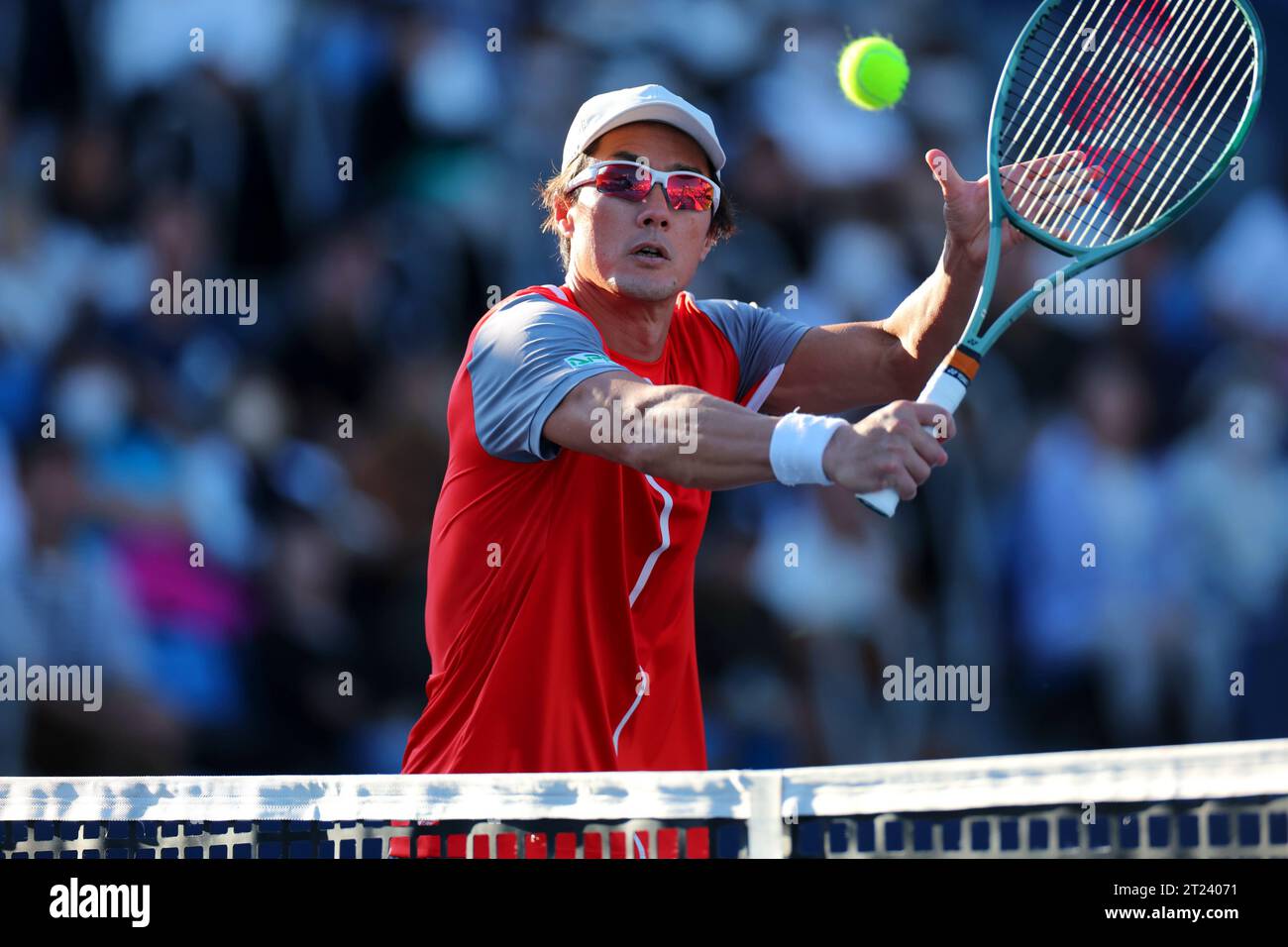 Ariake Coliseum, Tokyo, Japan. 16th Oct, 2023. Toshihide Matsui (JPN ...