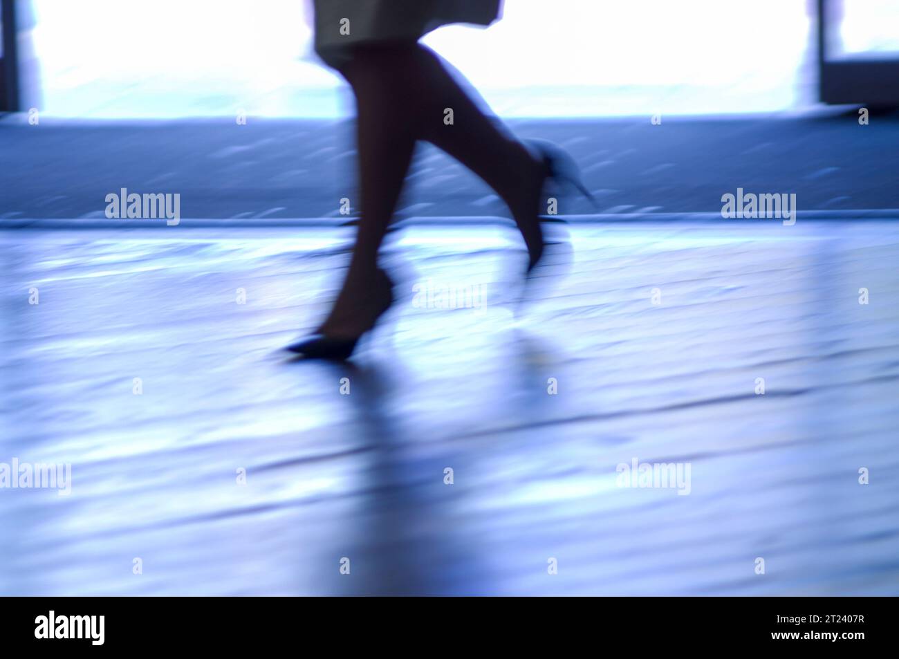 Lady Running In Heels at Lola Goll blog