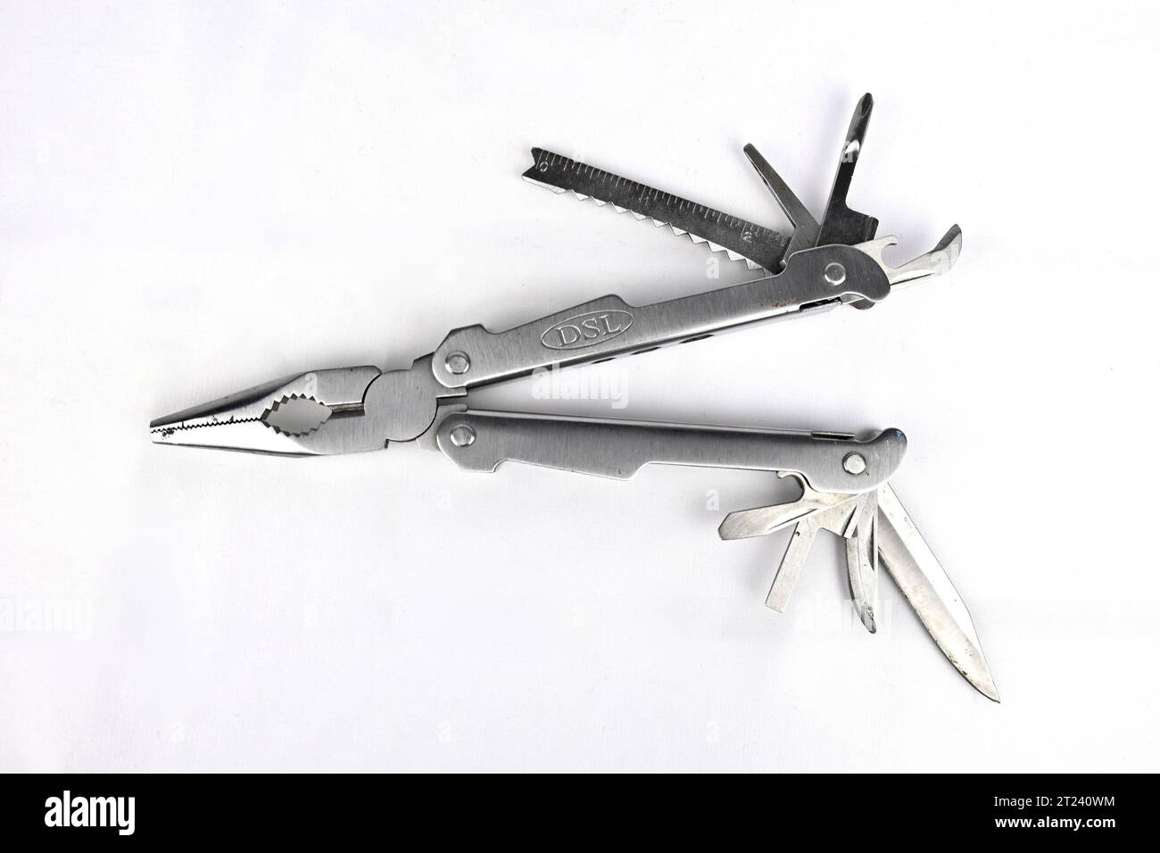 Vintage DSL multi tool pliers – Wales, UK – 10 October 2023 Stock Photo ...