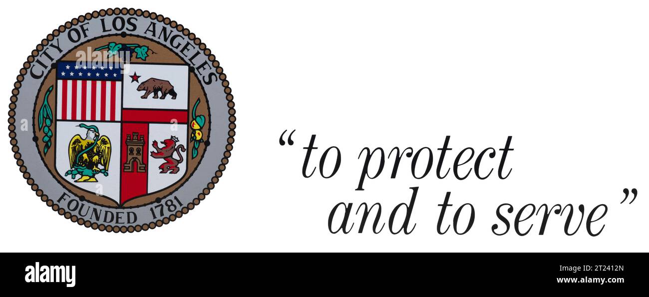 Lapd logo hi-res stock photography and images - Alamy