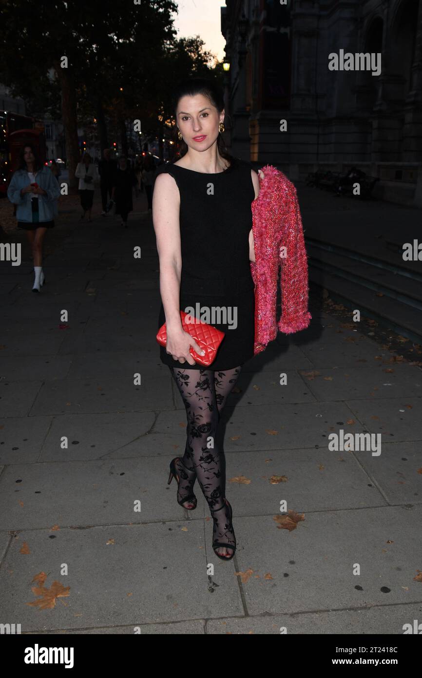 Leila Russack attends the private view of Gabrielle Chanel. Fashion ...