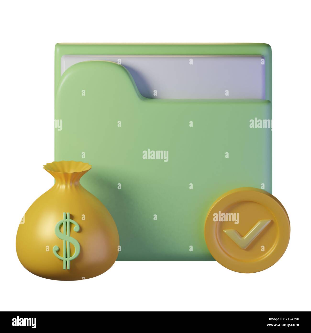 Document file items with an yellow theme. Isolated on alpha background ...