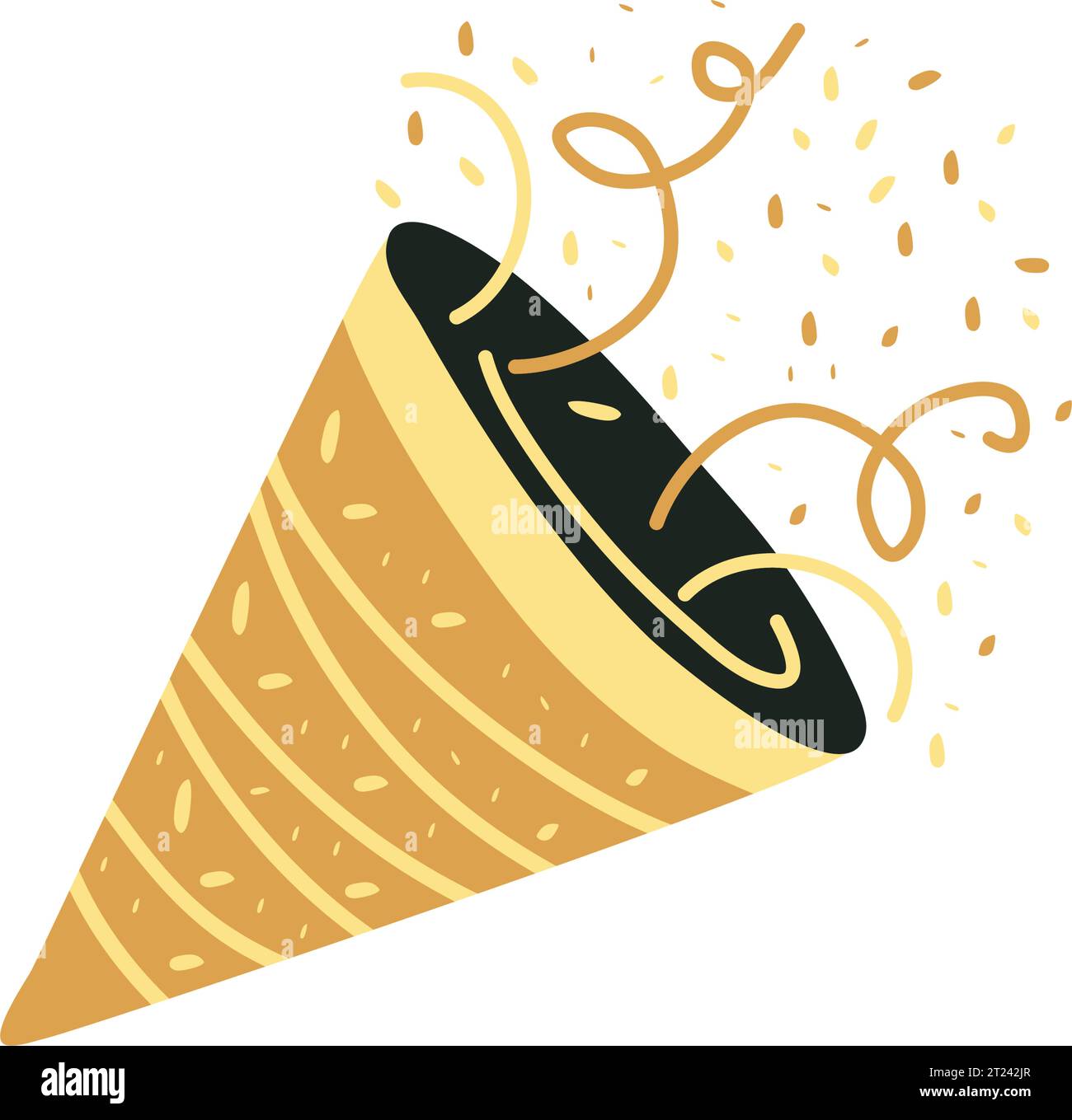 Noisemaker new years Stock Vector Images - Alamy