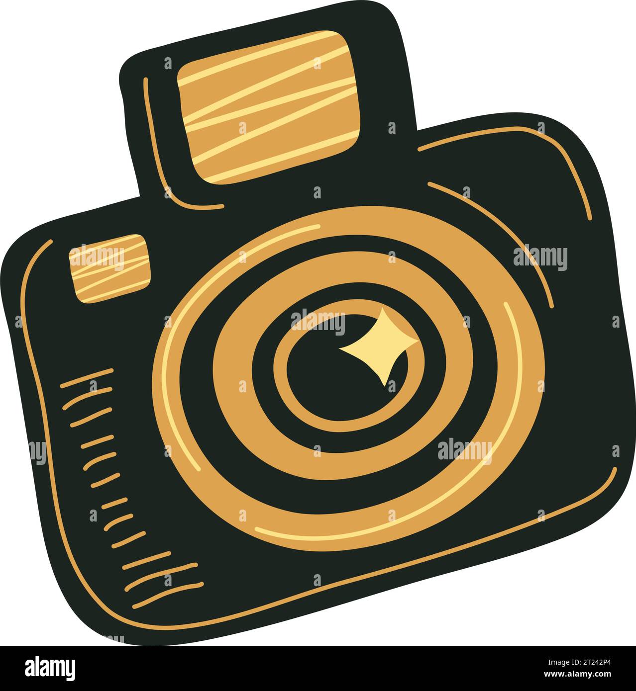 photo camera illustration Stock Vector Image & Art - Alamy