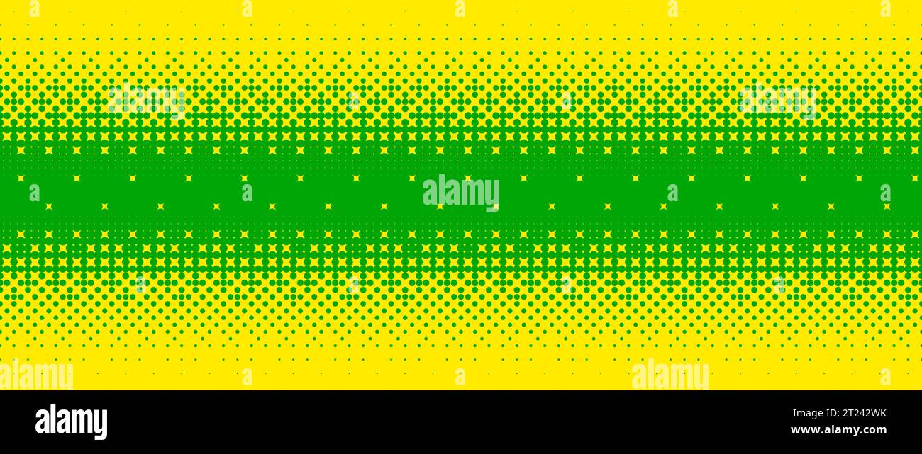 Pixelated bitmap gradient texture. Yellow and green dither pattern ...