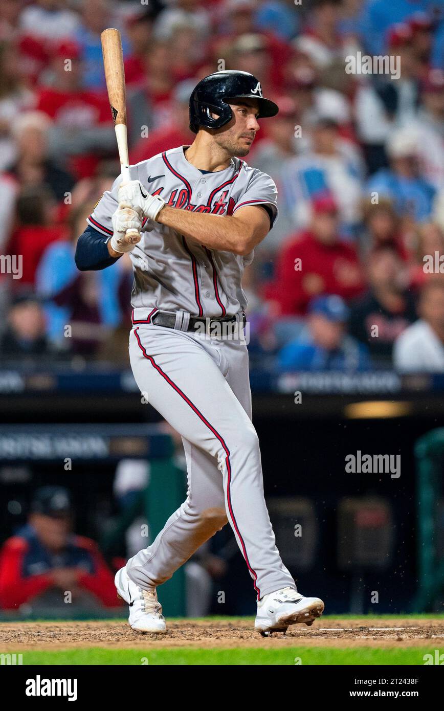 Atlanta Braves' Matt Olson in action during Game 4 of a baseball NL ...