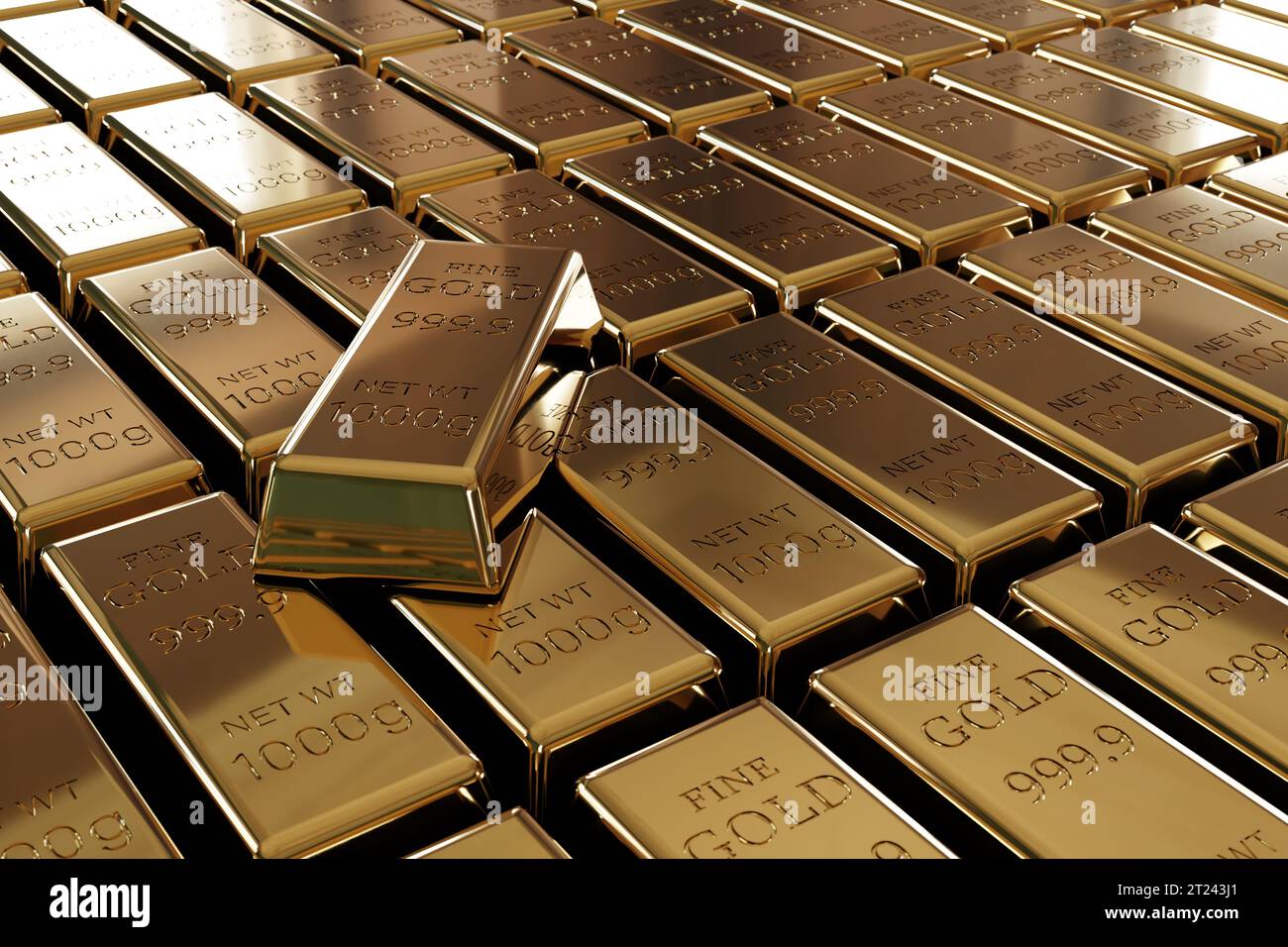 3d gold bar background Stock Photo - Alamy