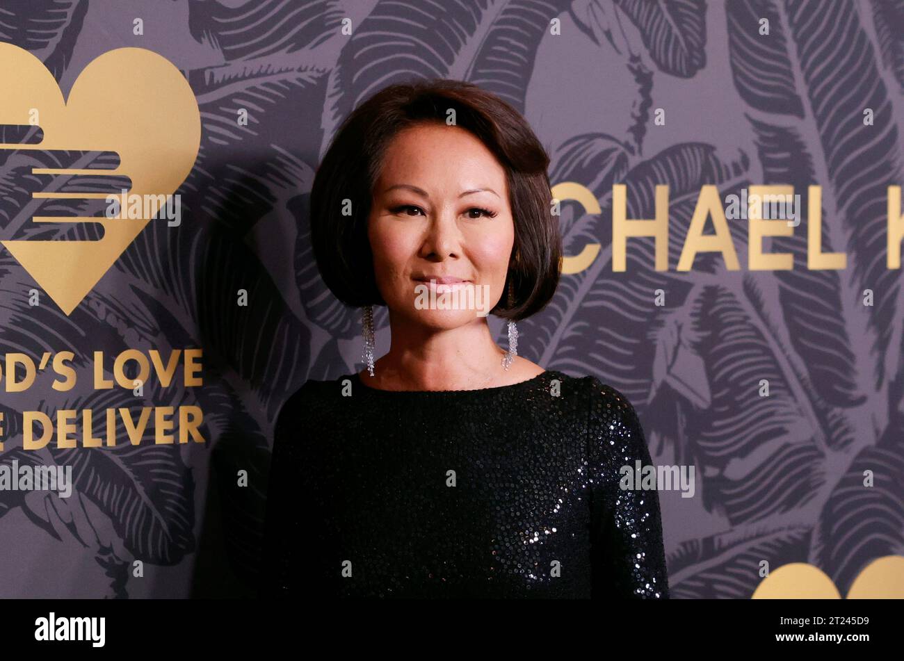 New York, United States. 16th Oct, 2023. Alina Cho arrives on the red ...