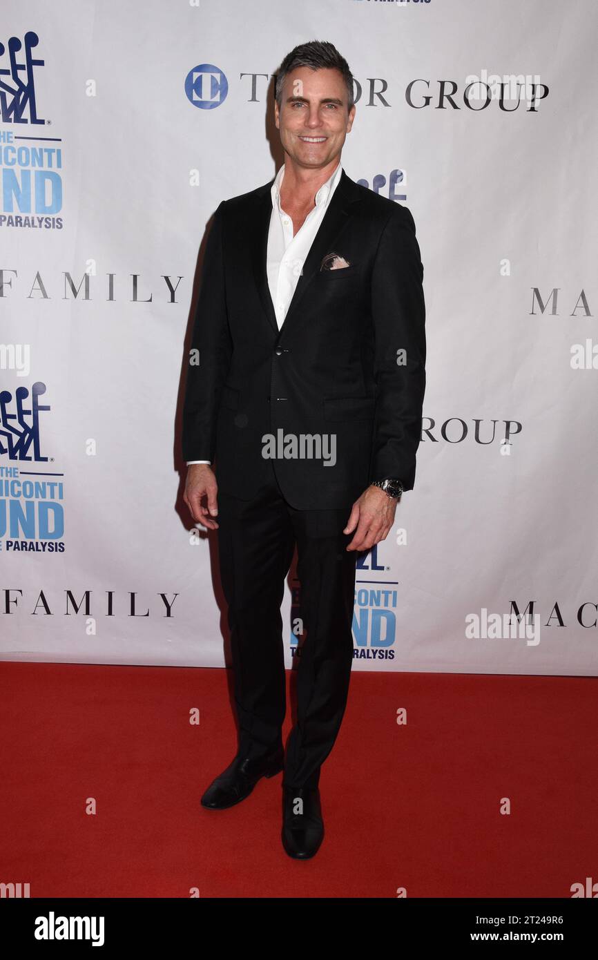 New York, NY, USA. 16th Oct, 2023. Colin Egglesfield at The Buoniconti ...