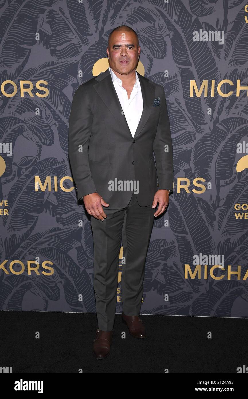 New York, USA. 16th Oct, 2023. Chirstopher Jackson attends Golden Heart ...