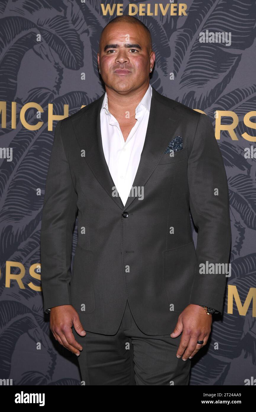 New York, USA. 16th Oct, 2023. Chirstopher Jackson attends Golden Heart ...