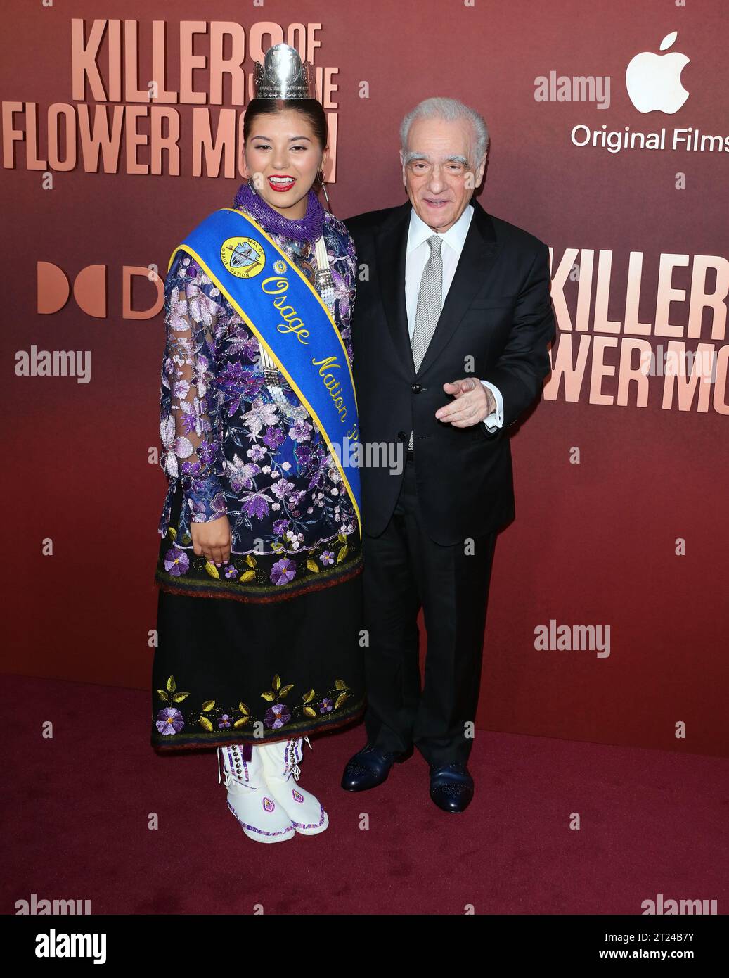 Hollywood, USA. 16th Oct, 2023. Lawren Lulu Goodfox, Martin Scorsese ...