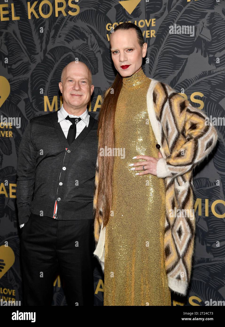 Richie Jackson, left, and Jordan Roth attend the God's Love We Deliver ...