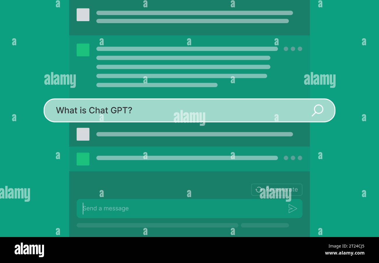 Chat Bot Illustration, Futuristic Robot Chat, Technology Communication Template , AI Deep ...