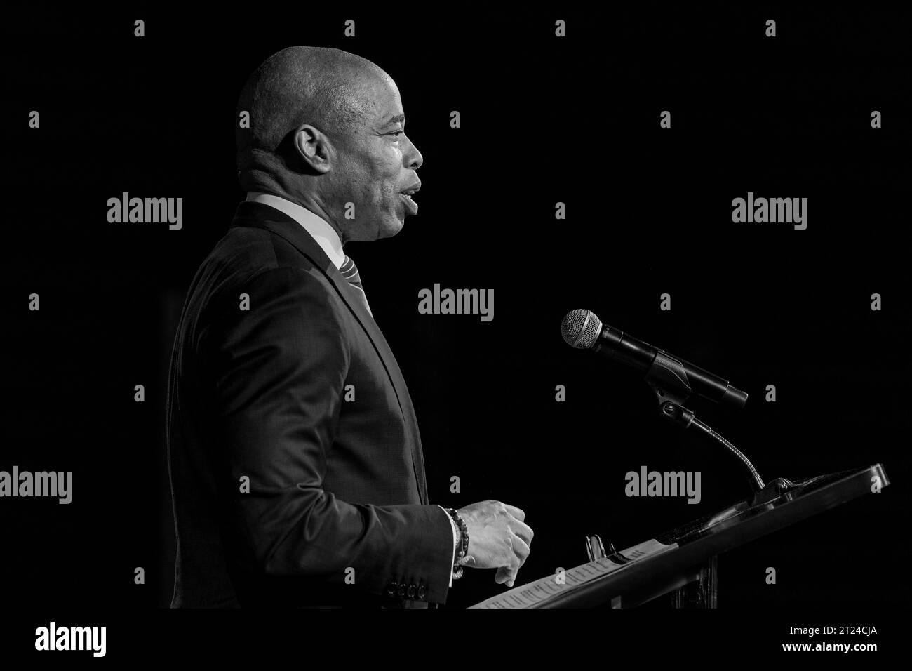 Mayor Eric Adams speaks during 2023 National Action Network (NAN ...