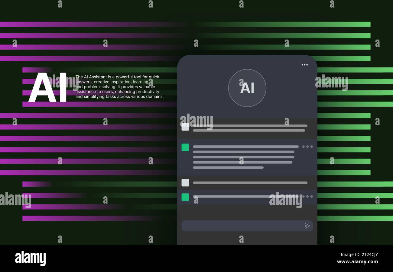 Chat Bot Illustration, Futuristic Robot Chat, Technology Communication Template , AI Deep ...