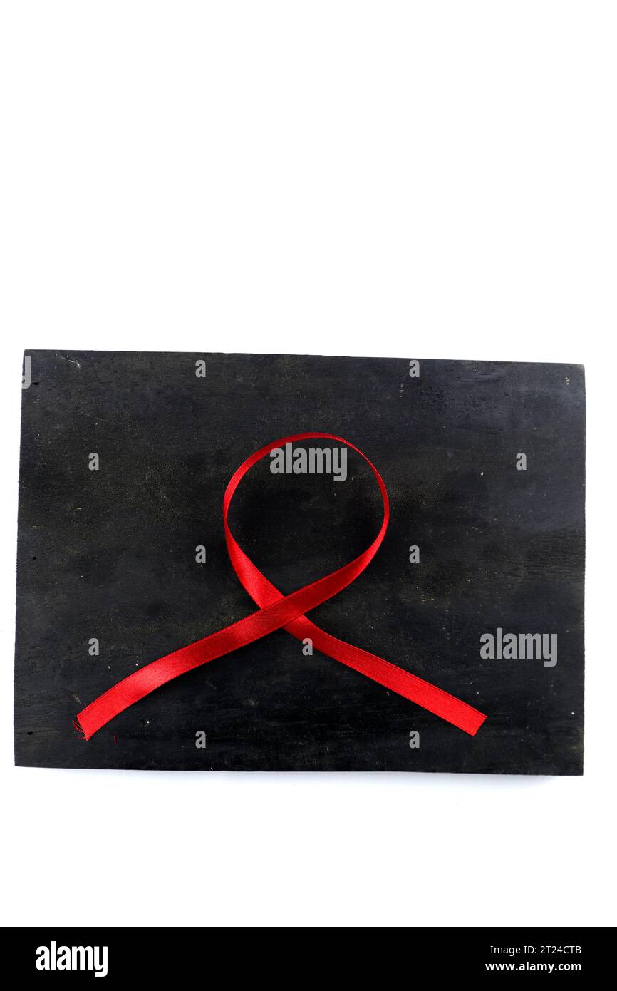 Hands red ribbon Cut Out Stock Images & Pictures - Alamy